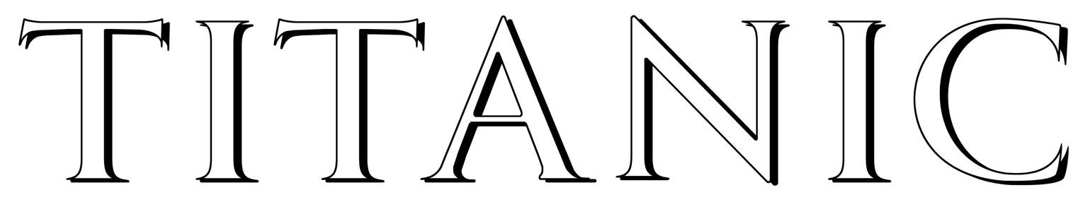 Film - Titanic - Logo - Sat.1